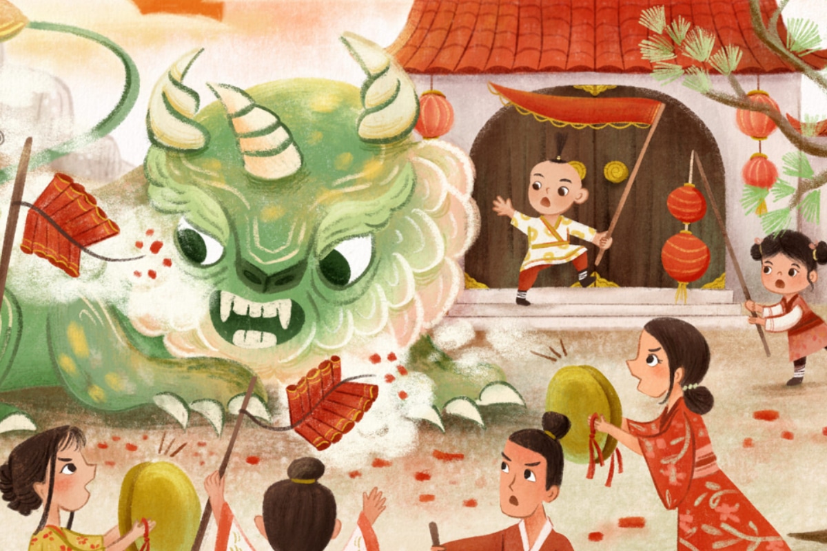Chinese New Year Bedtime Stories About the Nian Monster and Zodiac ...